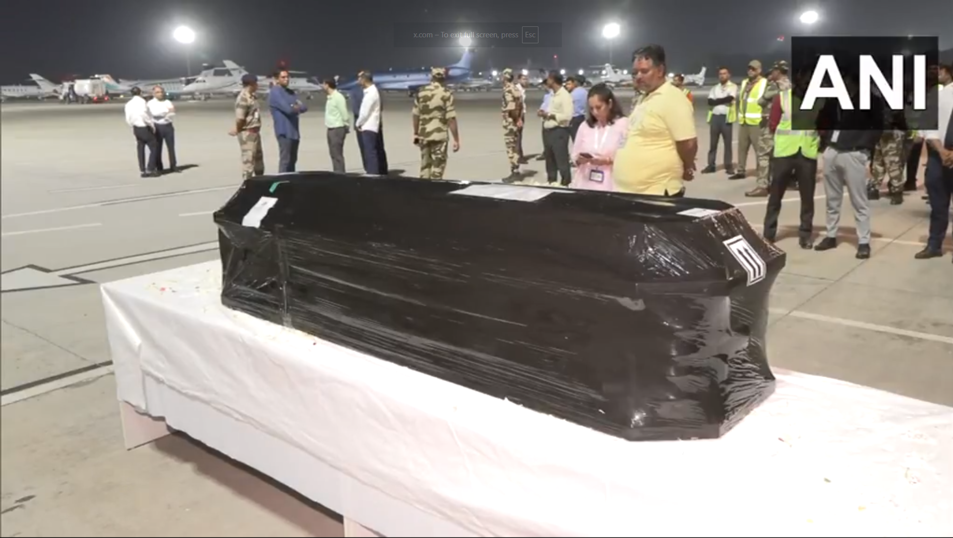 Zubeen Garg's mortal remains arrive in Delhi; CM Sarma to accompany late singer's final journey ...