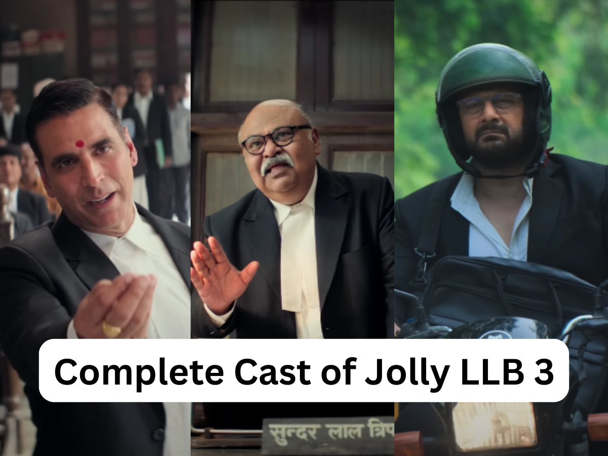 Cast of Jolly LLB 3: Find Out Who All Are Part of The Courtroom Battle Between Jolly Tyagi and ...