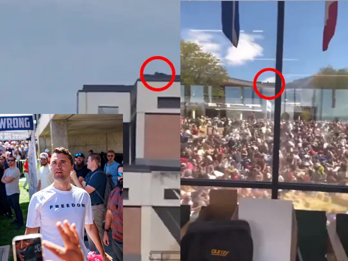 Charlie Kirk Shooting: Suspect Seen on Roof Before Deadly Attack at Utah University | Watch