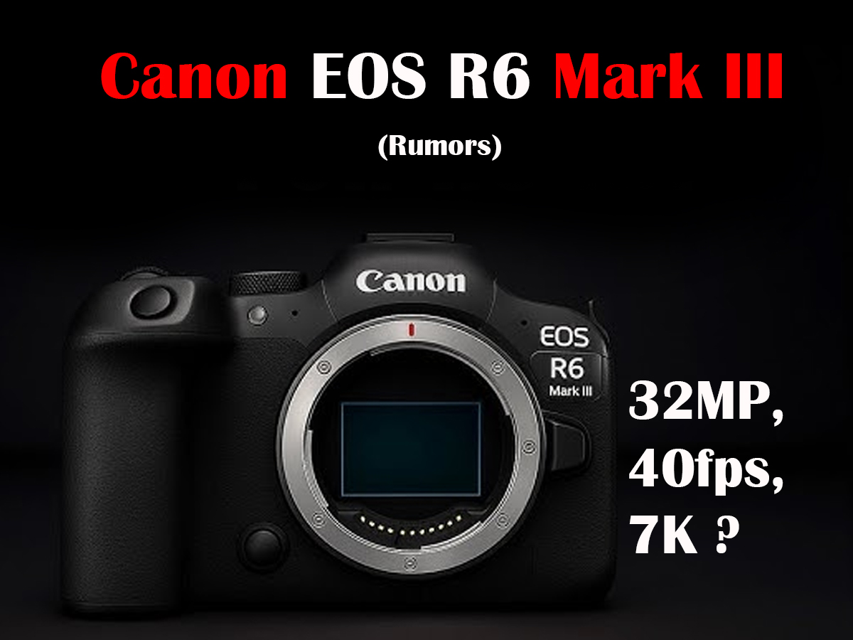 Canon EOS R6 Mark III: Everything About the Possible 32MP, 7K | C50 Sensor?