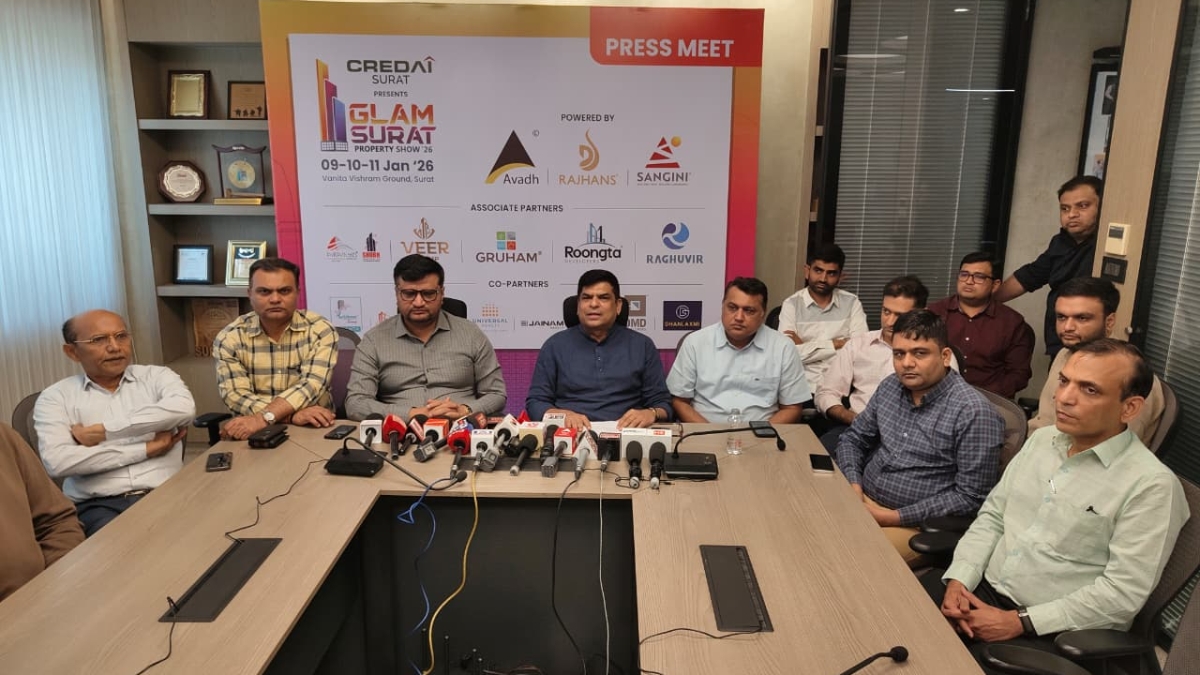 ‘Cham-Chamta Surat ma Dham-Dhamtu’ GLAM SURAT PROPERTY SHOW 2026 Set to ...