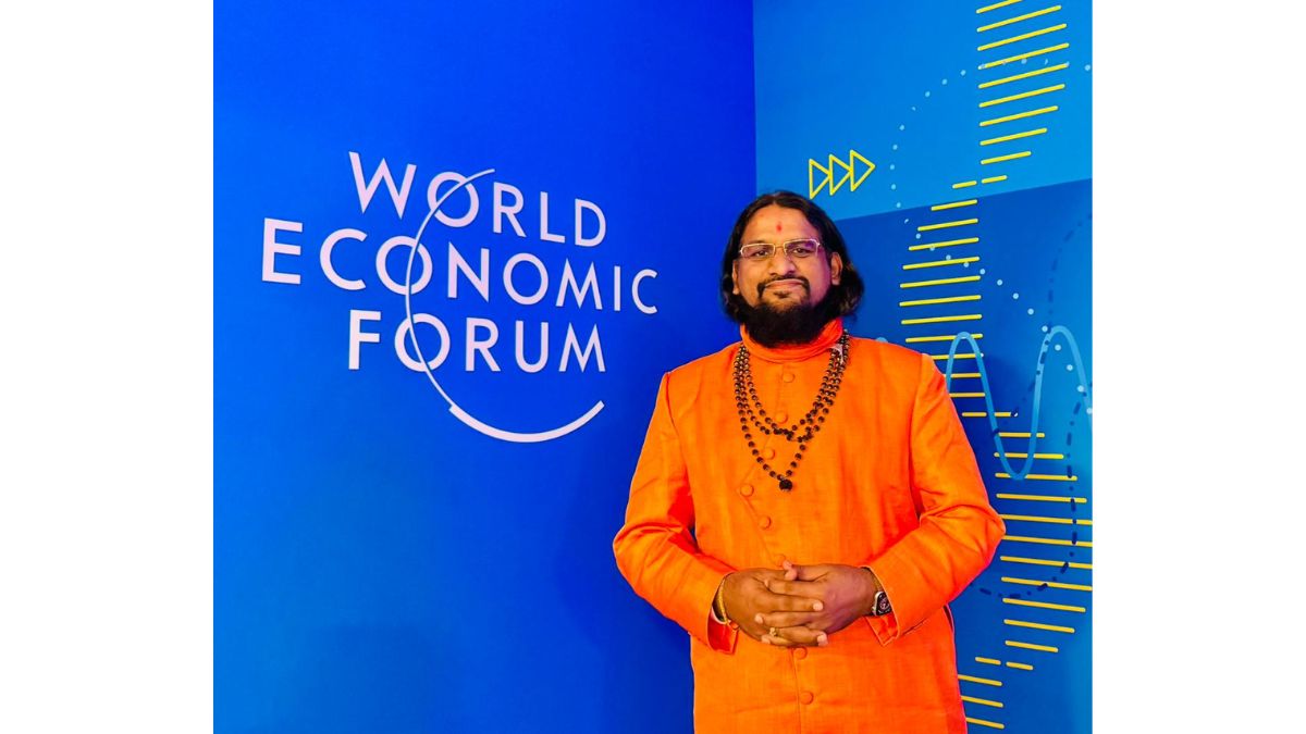 Padma Shri Brahmeshanand Swamiji at WEF 2026: A Powerful Moral Voice ...