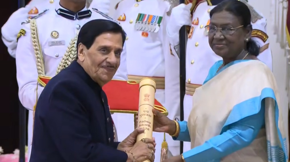 Veteran actor Arvind Vaidya felicitated with Padma Shri award - The ...